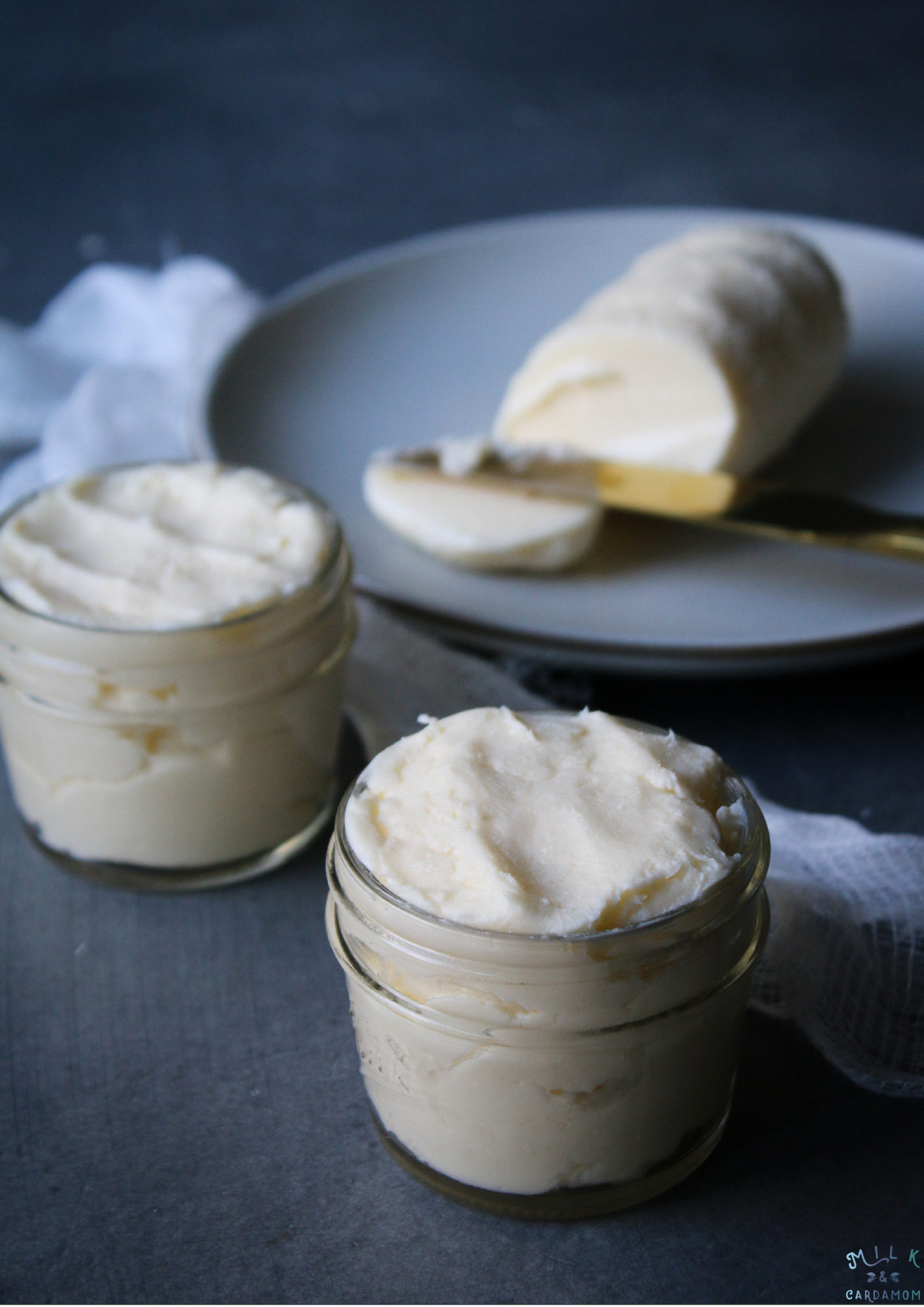 Homemade Makhan (Cultured Butter) | Milk & Cardamom