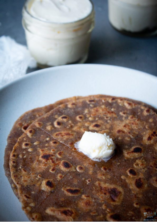 Homemade Makhan (Cultured Butter) | Milk & Cardamom