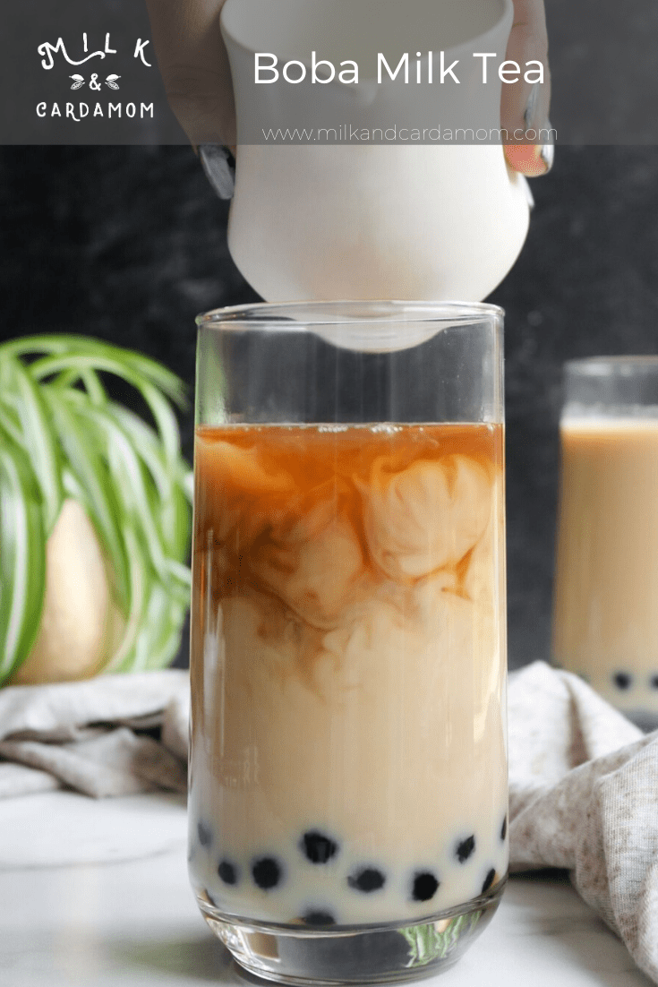 Boba Milk Tea | Milk & Cardamom