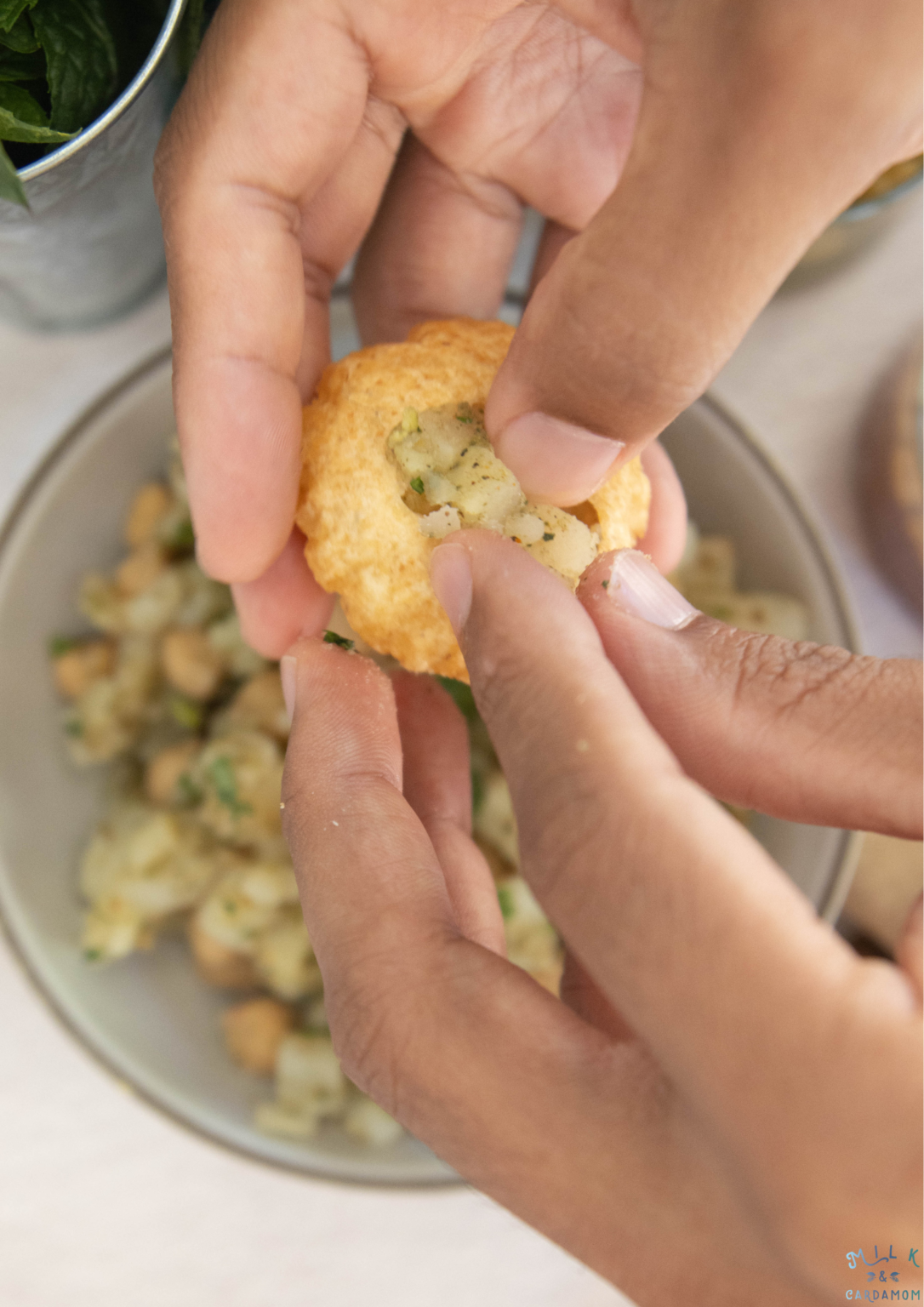 The Best Pani Puri Water | Milk & Cardamom